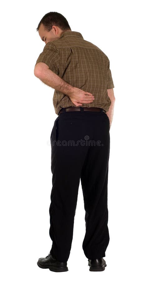 Sore Back stock photo. Image of caucasian, male, health - 7210290