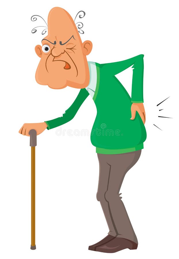 Old Man Bad Back