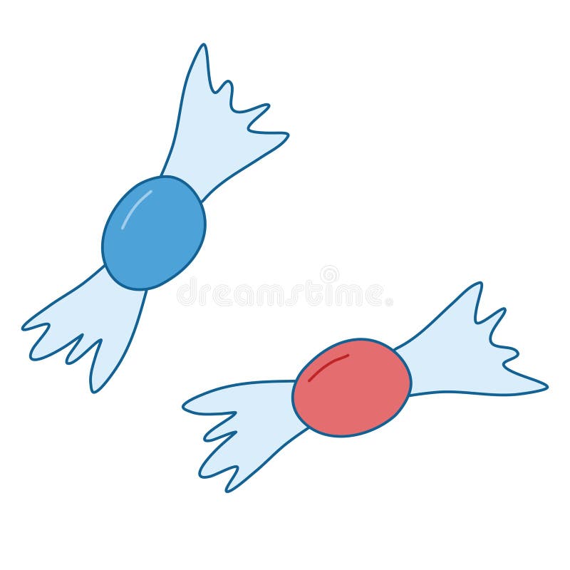 Sore Throat Candy or Lozenges, Cold and Flu Medication Element, Vector ...