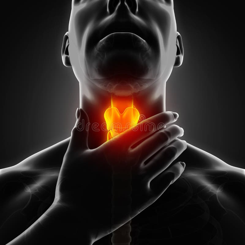 Sore Throat Illustration stock illustration. Illustration of redness ...