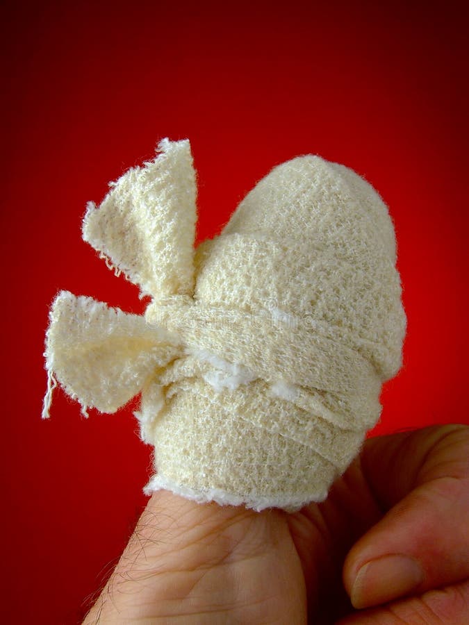 Sore Thumb stock image. Image of heal, hurting, covering - 5277365