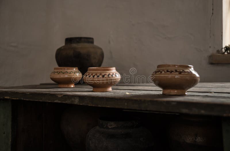 Sorochinsky Fair, Cups. Mirgorod. the Ukrainian House. Stock Image ...