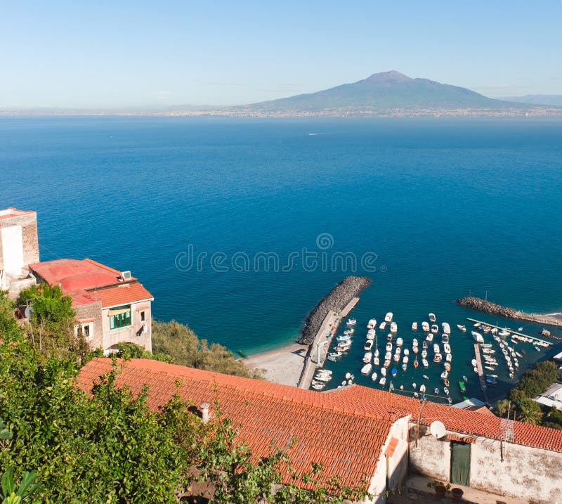 Sorrento - Seiano stock photo. Image of italian, coast - 25814294