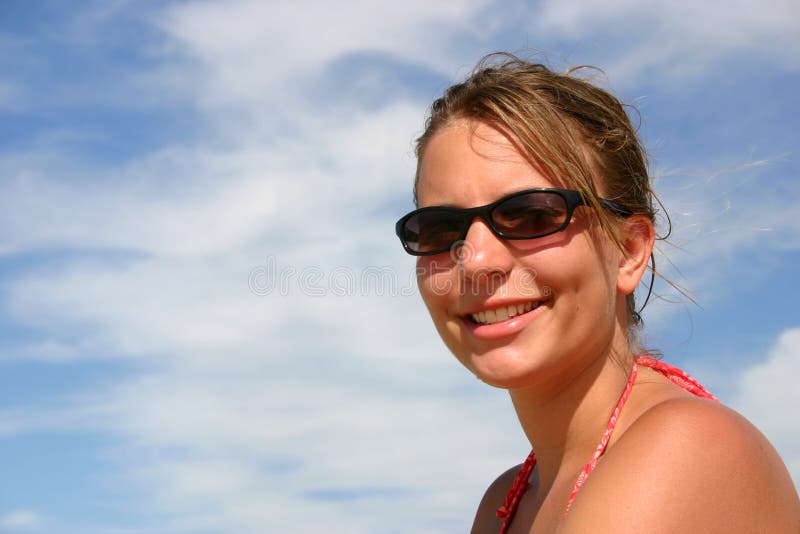 Sorridere della ragazza immagine stock. Immagine di donna - 21695