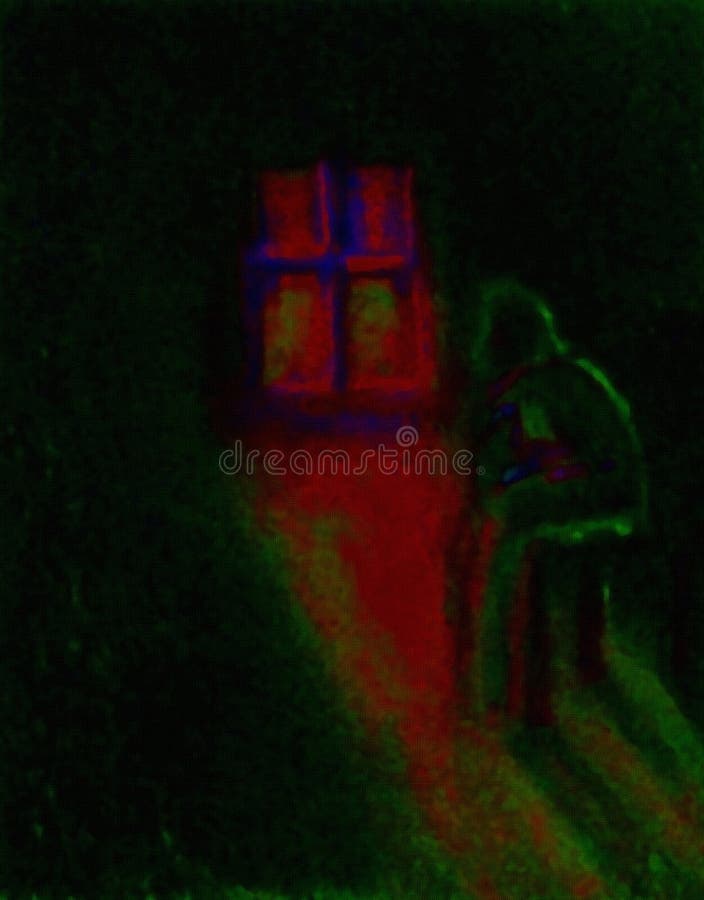 Sorrow stock illustration. Illustration of abstract - 164138345