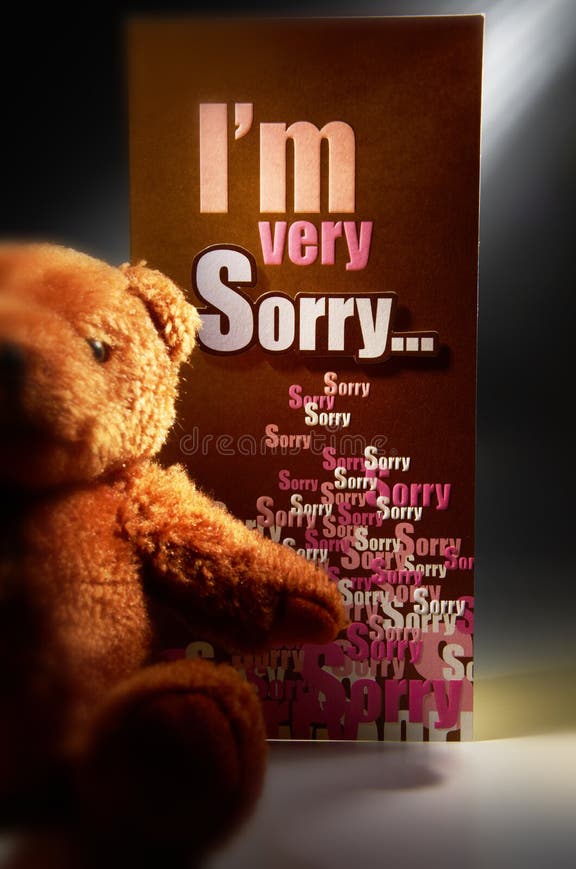 Sorry stock image. Image of sorry, wrong, sadness, feeling - 21950983