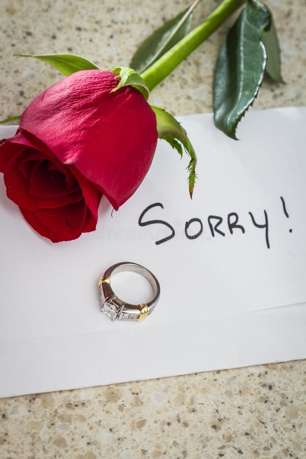 Rose Sorry Note Stock Photos - Free & Royalty-Free Stock Photos from ...