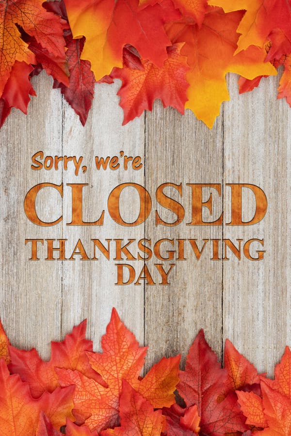 Sorry we are Closed Sign stock photo. Image of text, sorry - 74641254