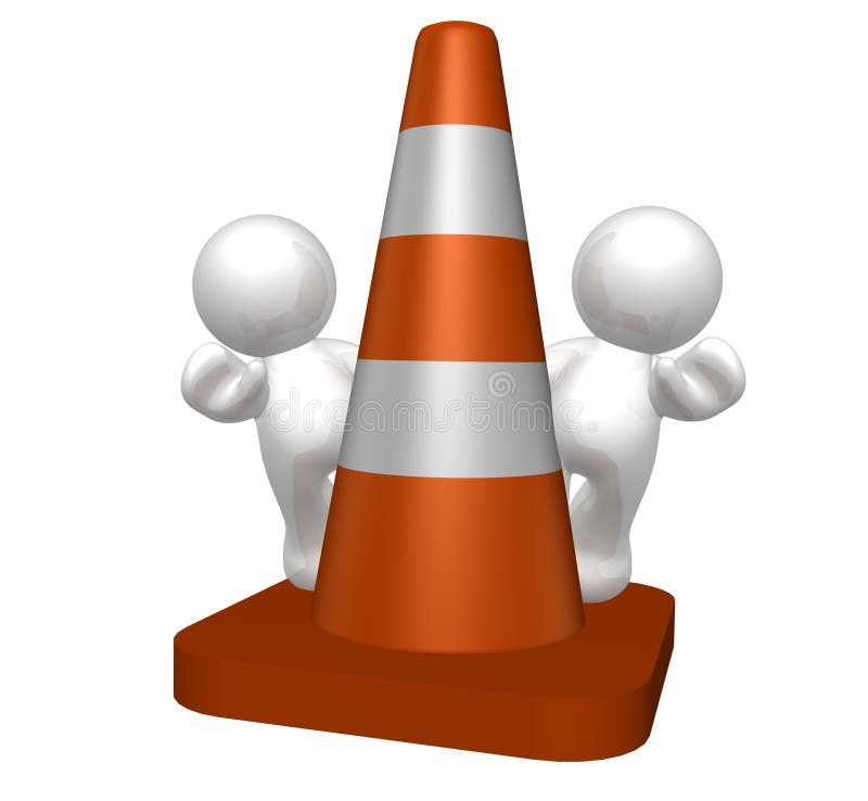 Sorry we Re Under Construction Stock Illustration - Illustration of ...