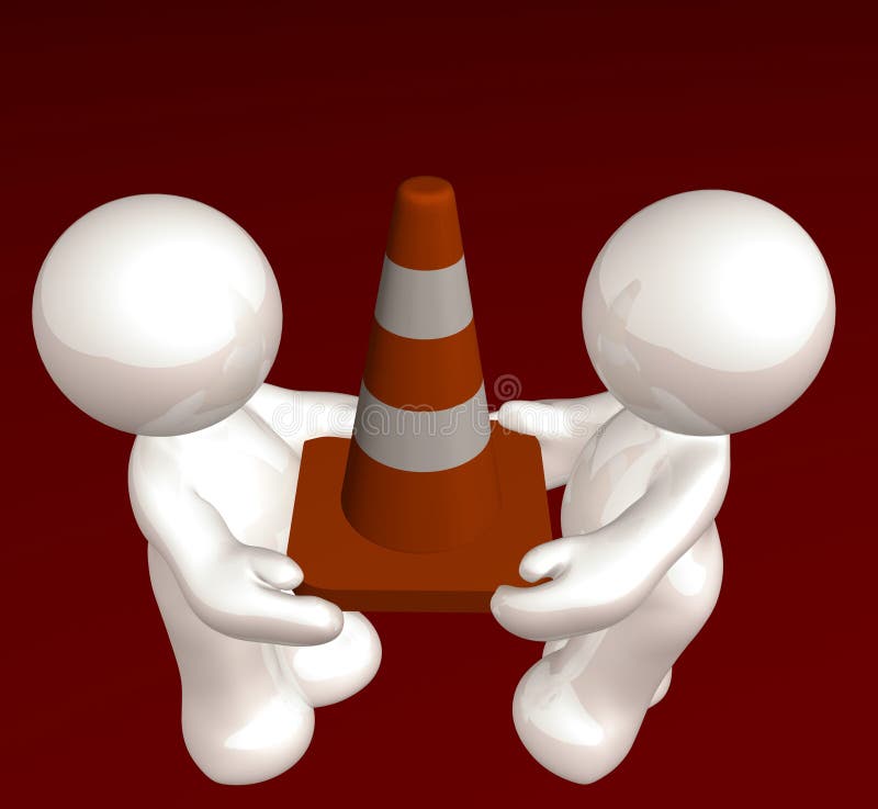 Sorry we Re Under Construction Stock Illustration - Illustration of ...