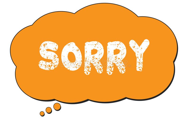 Say Sorry with a Text Message on Paper and Pencil Stock Vector ...