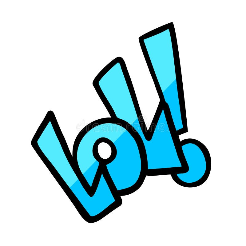 Sort de symbole de rire illustration de vecteur. Illustration du rouge ...