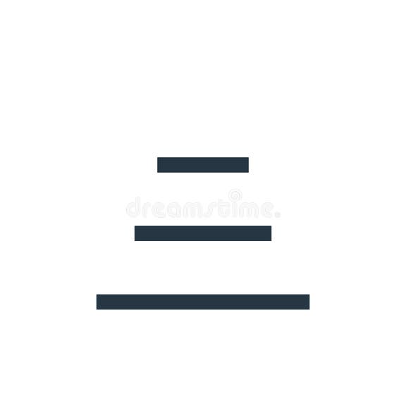 Sort Icon Vector from Ecommerce Basic Ui Concept. Thin Line ...