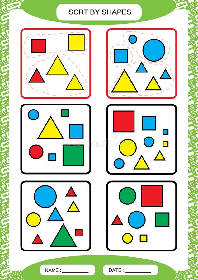 Sort by Shapes. Sorting Game. Group by Shapes - Square, Circle,triangle ... Sort by Shapes. Sorting Game. Group by Shapes - Square, Circle,triangle ...