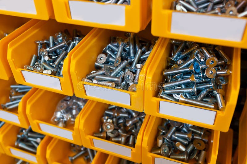 Bolts Boxes Sorted Stock Photos - Free & Royalty-Free Stock Photos from ...