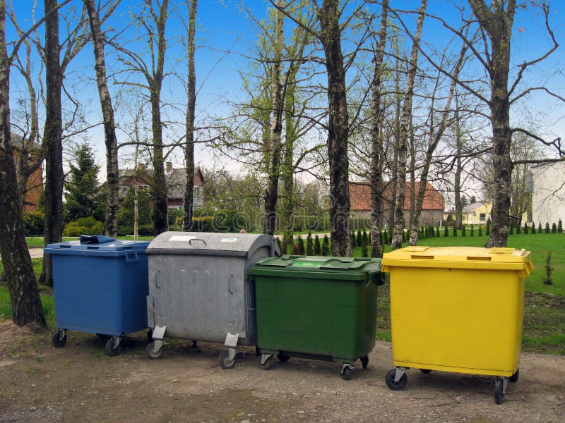 Sorted waste 2 stock photo. Image of outdoor, holding - 31600694