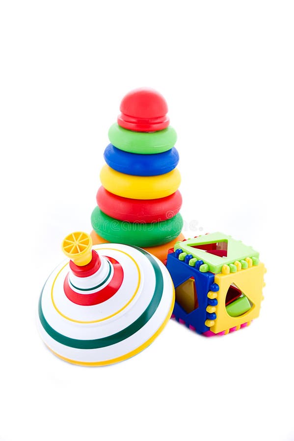 Sorter, Humming-top and Pyramid Stock Image - Image of pyramid, game ...