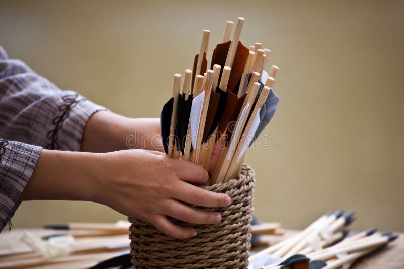 Sorting arrows stock image. Image of person, hand, dart - 9972503