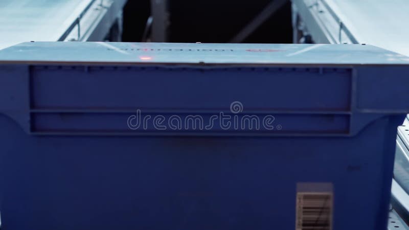 Sorting Boxes in Warehouse Equipment Stock Video - Video of logistics ...