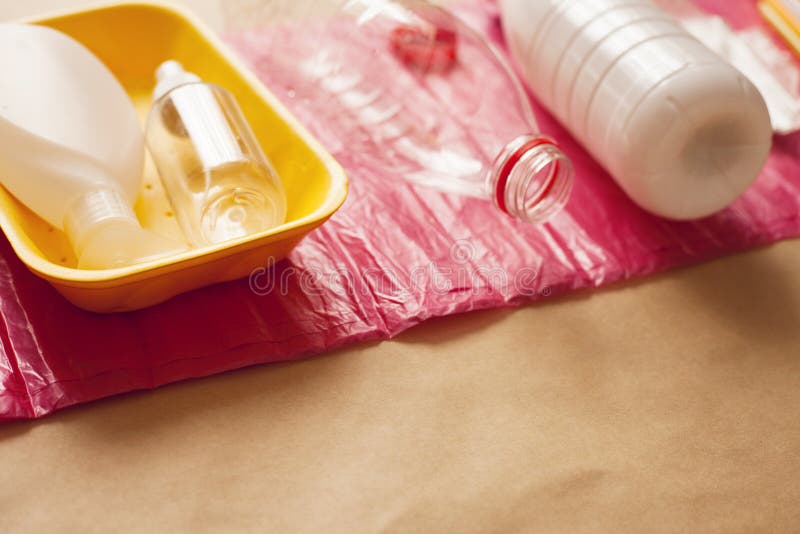 Sorting of Garbage and Environment Concept. Stock Image - Image of ...