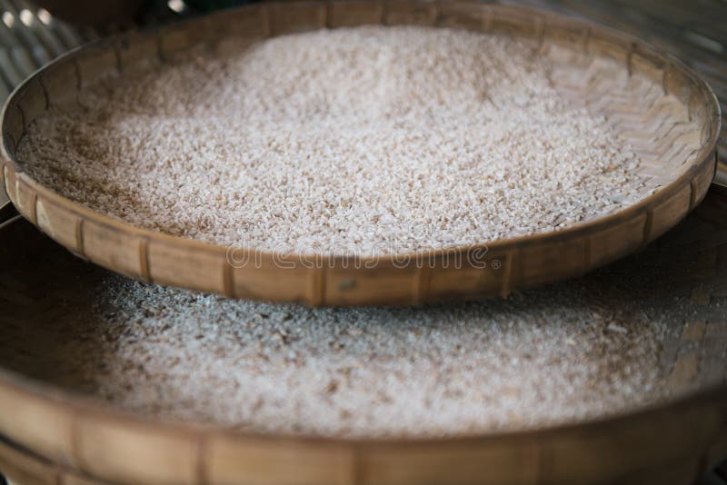 Sorting out the good rice stock photo. Image of long - 73707518