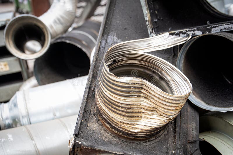 Sorting and Processing of Scrap Metal. Ventilation and Conditioning ...