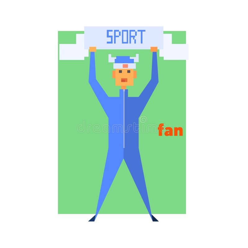 Sorts Fan Abstract Figure stock vector. Illustration of blue - 68631577