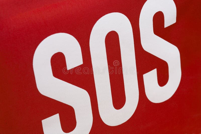 Write SOS with Its Morse Code Stock Photo - Image of security, safety ...