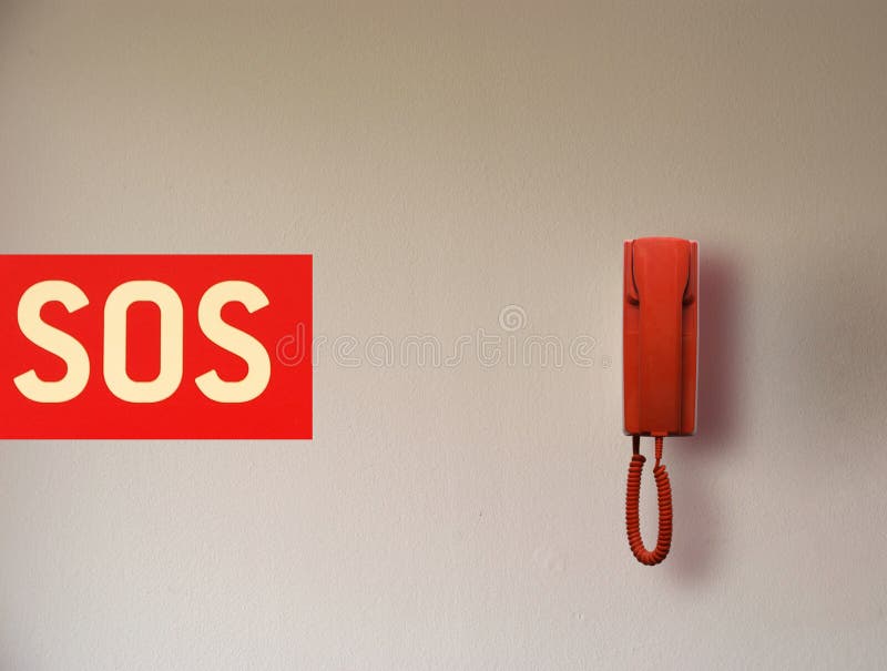 SOS stock image. Image of police, fire, panic, danger - 9829415