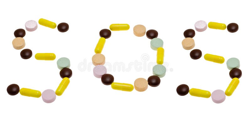 Sos stock vector. Illustration of banner, draw, cute - 21341825