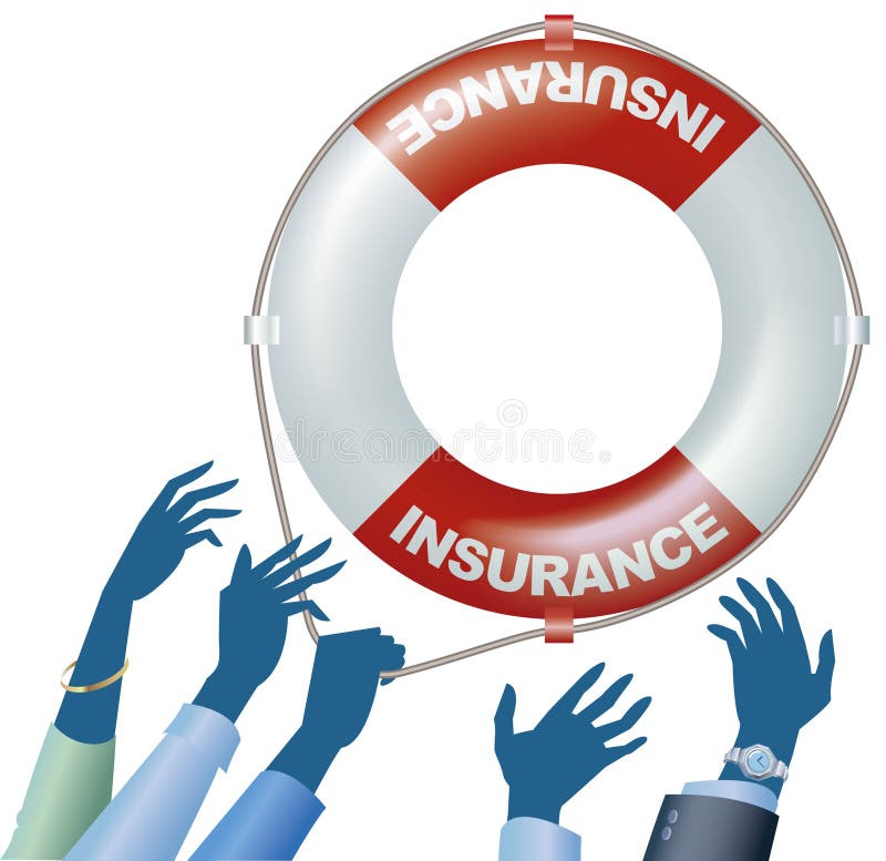 SOS insurance stock vector. Illustration of bodyguard - 3420132