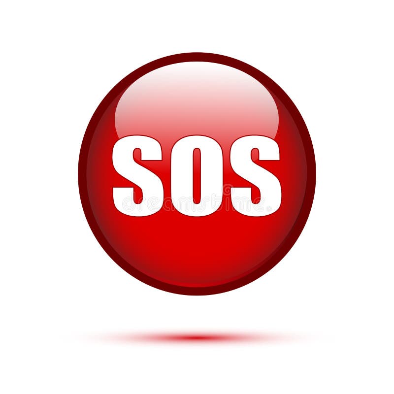 SOS text on red button stock vector. Illustration of security - 54988792 SOS text on red button stock vector. Illustration of security - 54988792