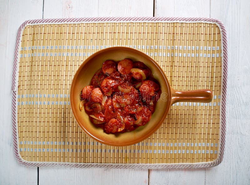 Sosis Bandari stock photo. Image of food, slice, persian - 69604400