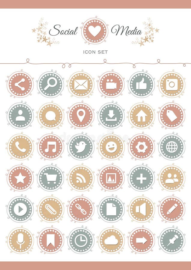 Social media symbol stock vector. Illustration of symbol - 187484962