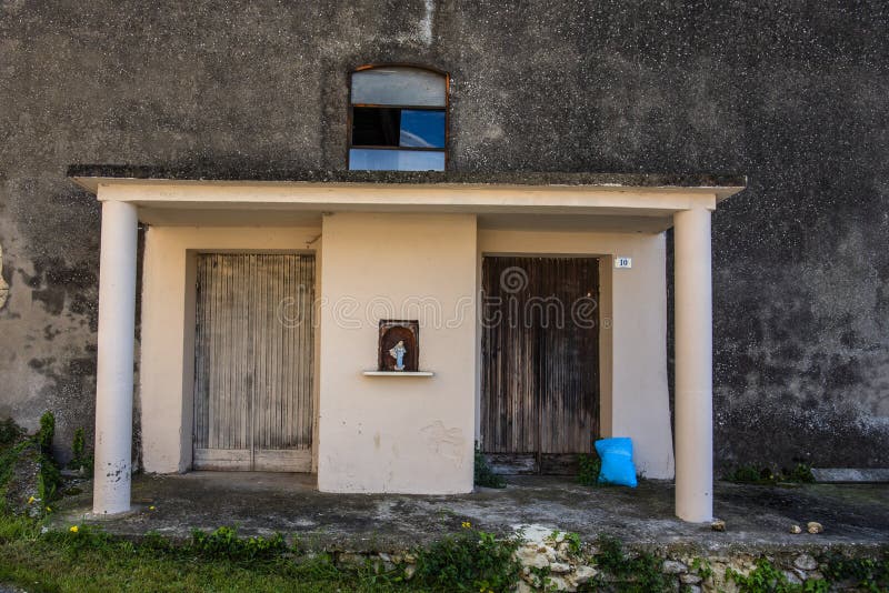 2023 04 16 Sossano Two Doors and One Window Stock Photo - Image of ...