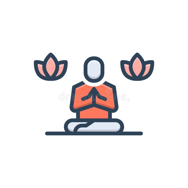 Color Illustration Icon for Souls, Spirit and Life Stock Vector ...