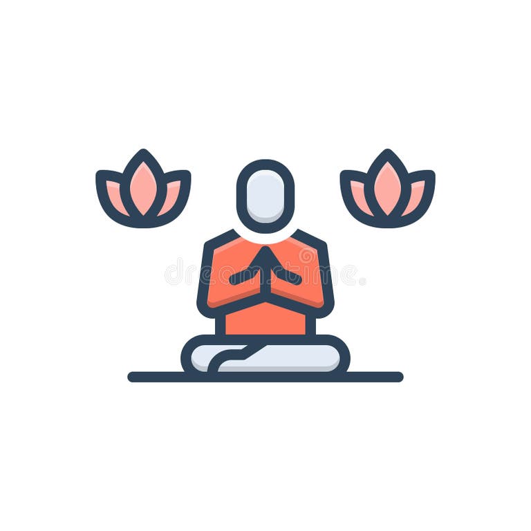 Color Illustration Icon for Souls, Spirit and Life Stock Vector ...