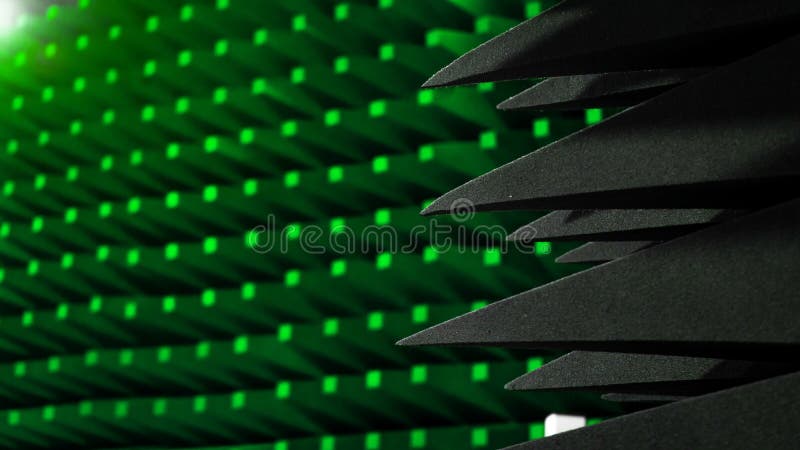 Sound Absorbing Wall Texture. Sound Absorbing Shielded Walls Stock ...