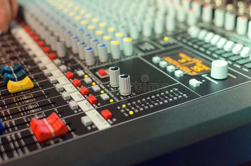 Sound amplifier stock image. Image of professional, amplify - 58868267