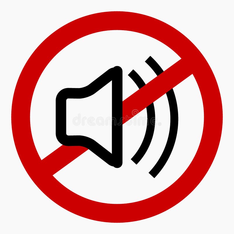Sound ban stock illustration. Illustration of noisy - 259454111