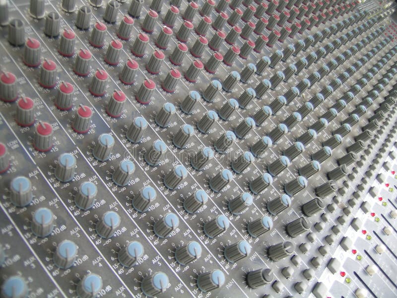 Sound Board stock image. Image of disk, mixing, classical - 2938413