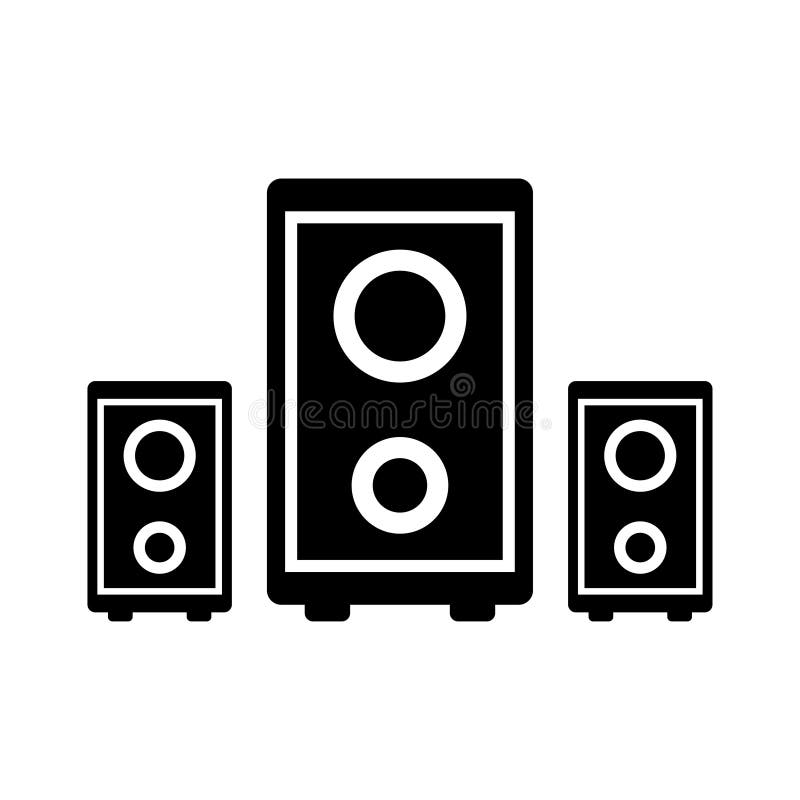 Sound box icon design stock vector. Illustration of loudspeaker - 233298796