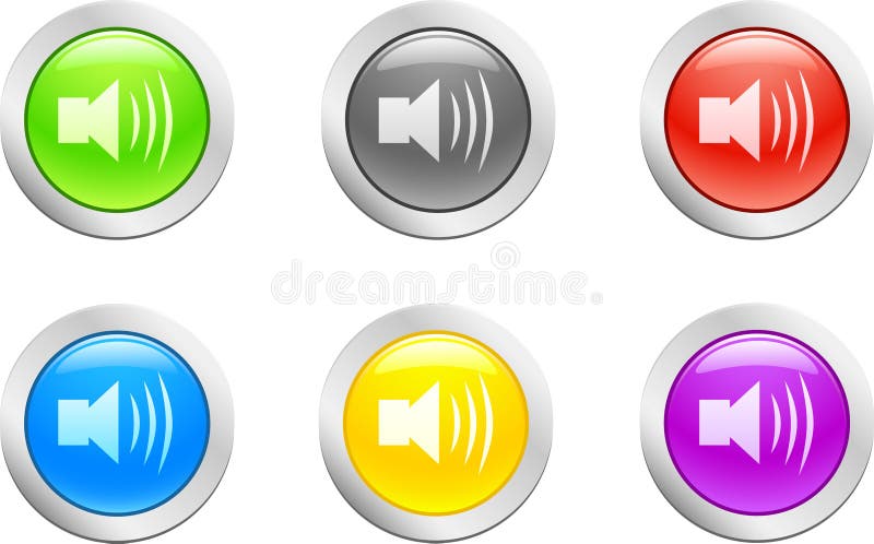 Sound Sign Badge Color Stock Illustrations – 1,677 Sound Sign Badge ...