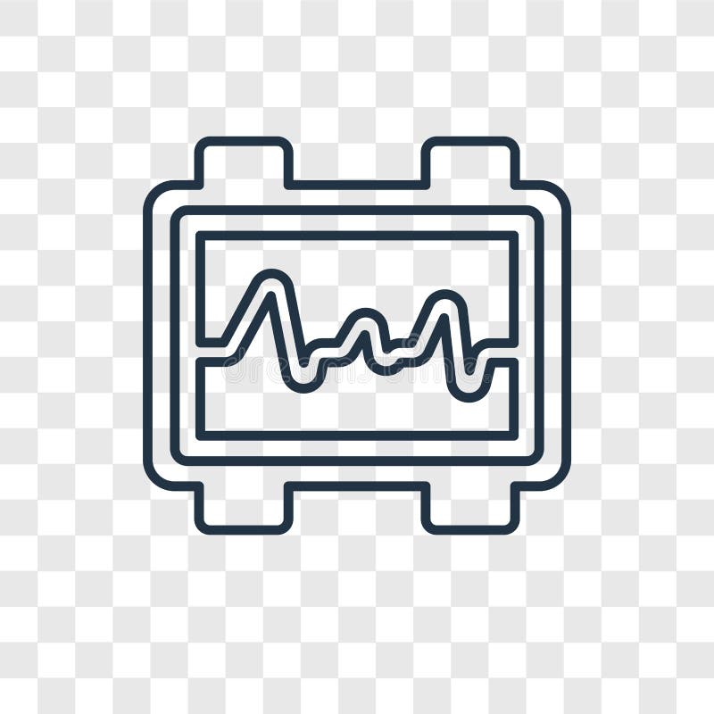 Sound Concept Vector Linear Icon Isolated On Transparent Background ...