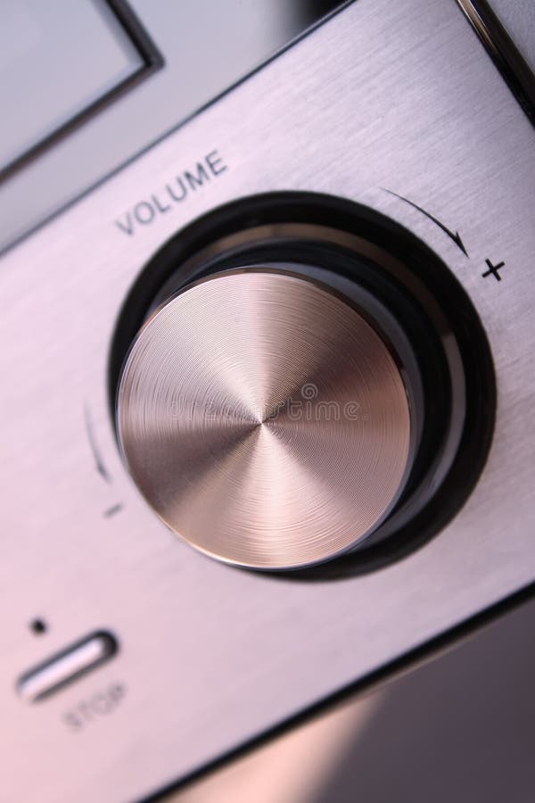 Hifi Knobs stock photo. Image of electrical, dial, black - 9255218