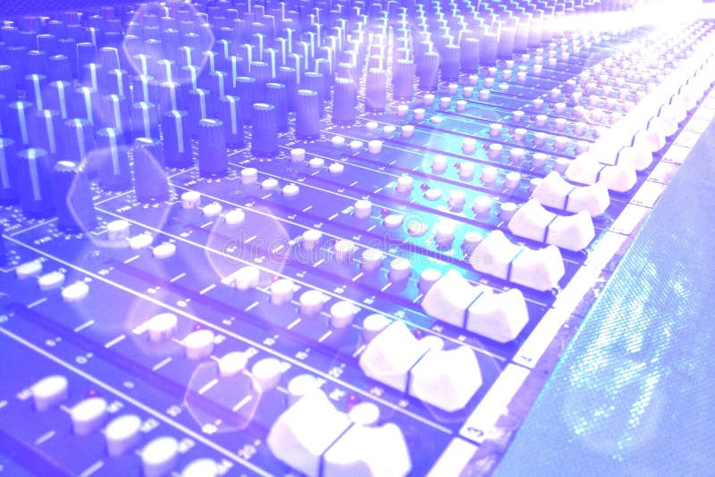 Sound control stock photo. Image of music, control, mainboard - 43828044