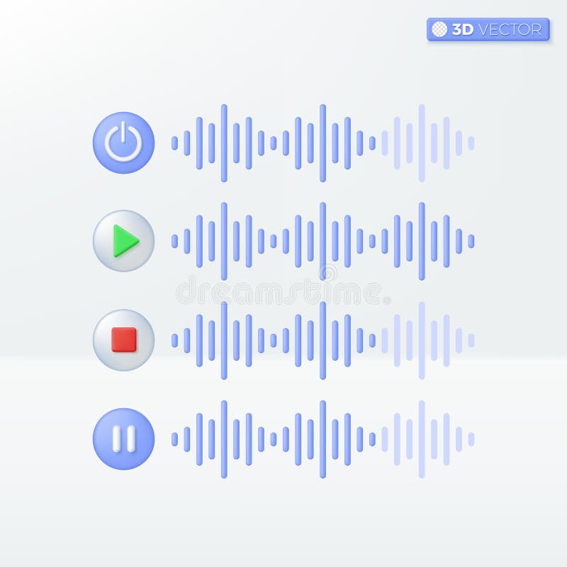 Sound Control Icon Symbols. Music Button, Play or Pause Video or Audio ... Sound Control Icon Symbols. Music Button, Play or Pause Video or Audio ...