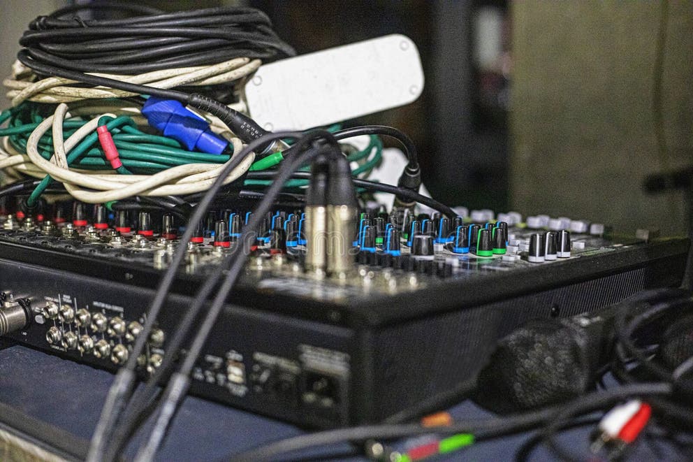 Sound Control System in Electronic Instruments during Performance Stock ...