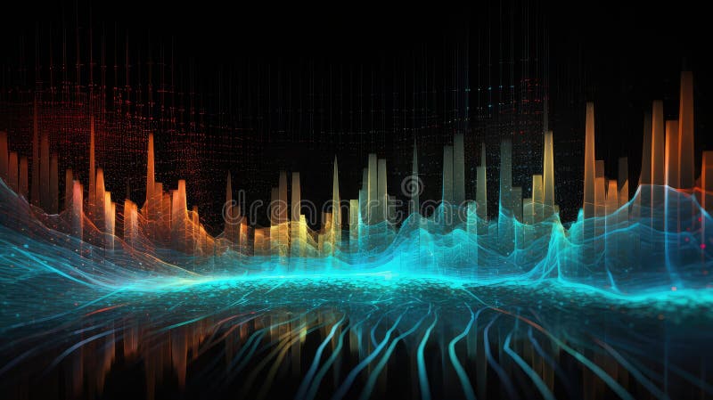 Bar Hud Elements Ai Generated Stock Image - Image of technology ...