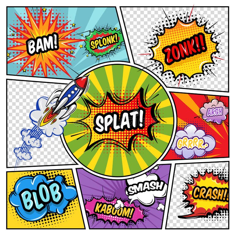 Comic Exploding Background Stock Illustrations – 5,818 Comic Exploding ...